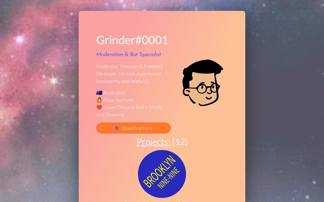 Grinder Profile